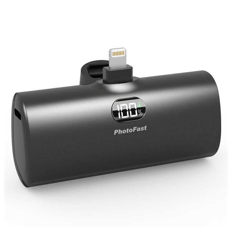 Photofast Lighting Power PD หัวชาร์จ Lightning 5,000mAh PD20W - Black ...