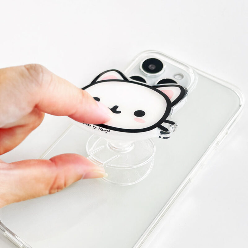 Ssongs CHANGETOC Griptok - White cat - caseduck
