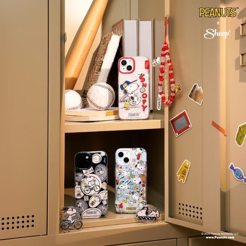 Sheep Peanuts Collection Case เคส iPhone 15 - Snoopy & Friends - caseduck
