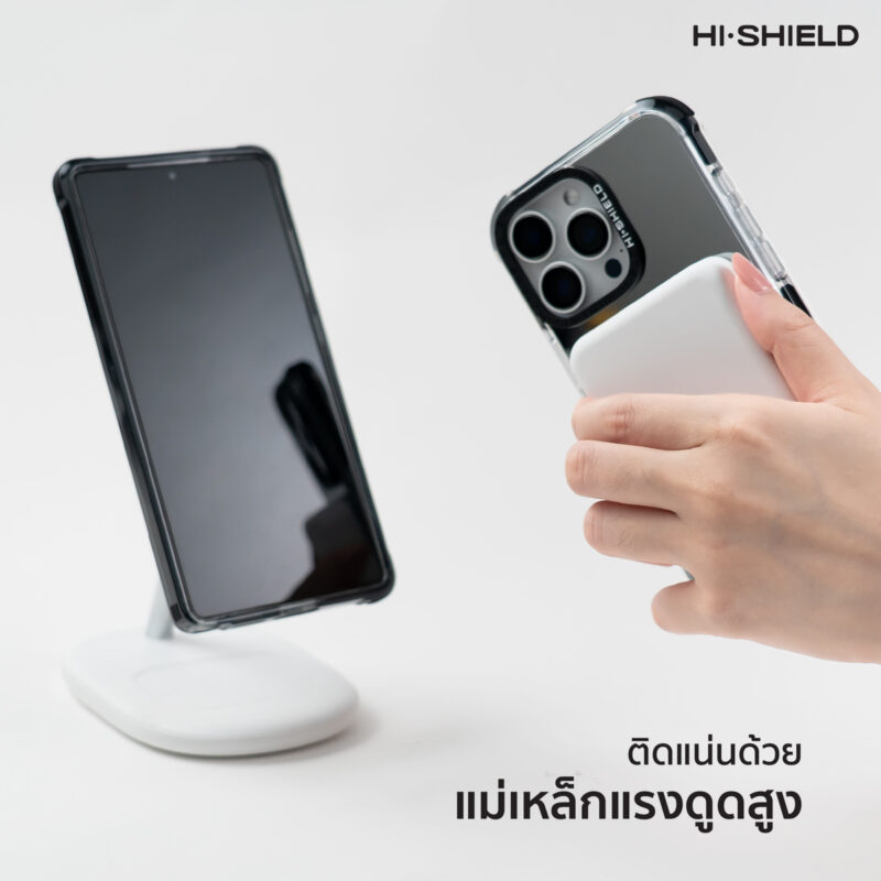 HI-Shield Magnetic Mirror Case เคส Samsung Galaxy S25 Ultra - caseduck